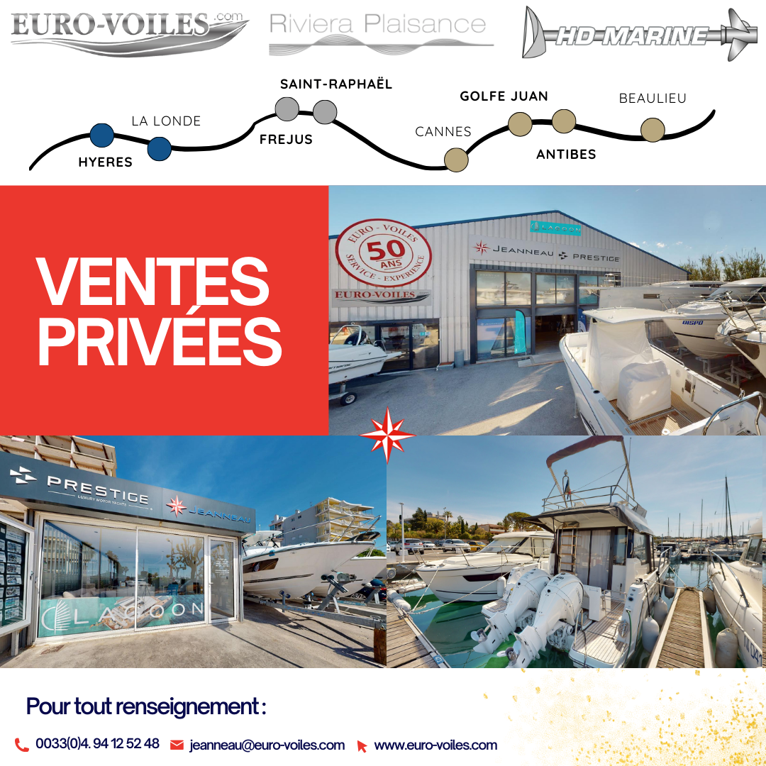 Du 2 au 4 Novembre 2023 participez à la Vente Privée Jeanneau Days